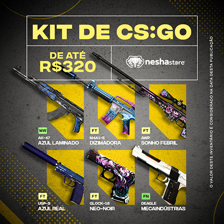 Neshastore - Loja de skins de CS2 - Comprar, Vender e Upgrade